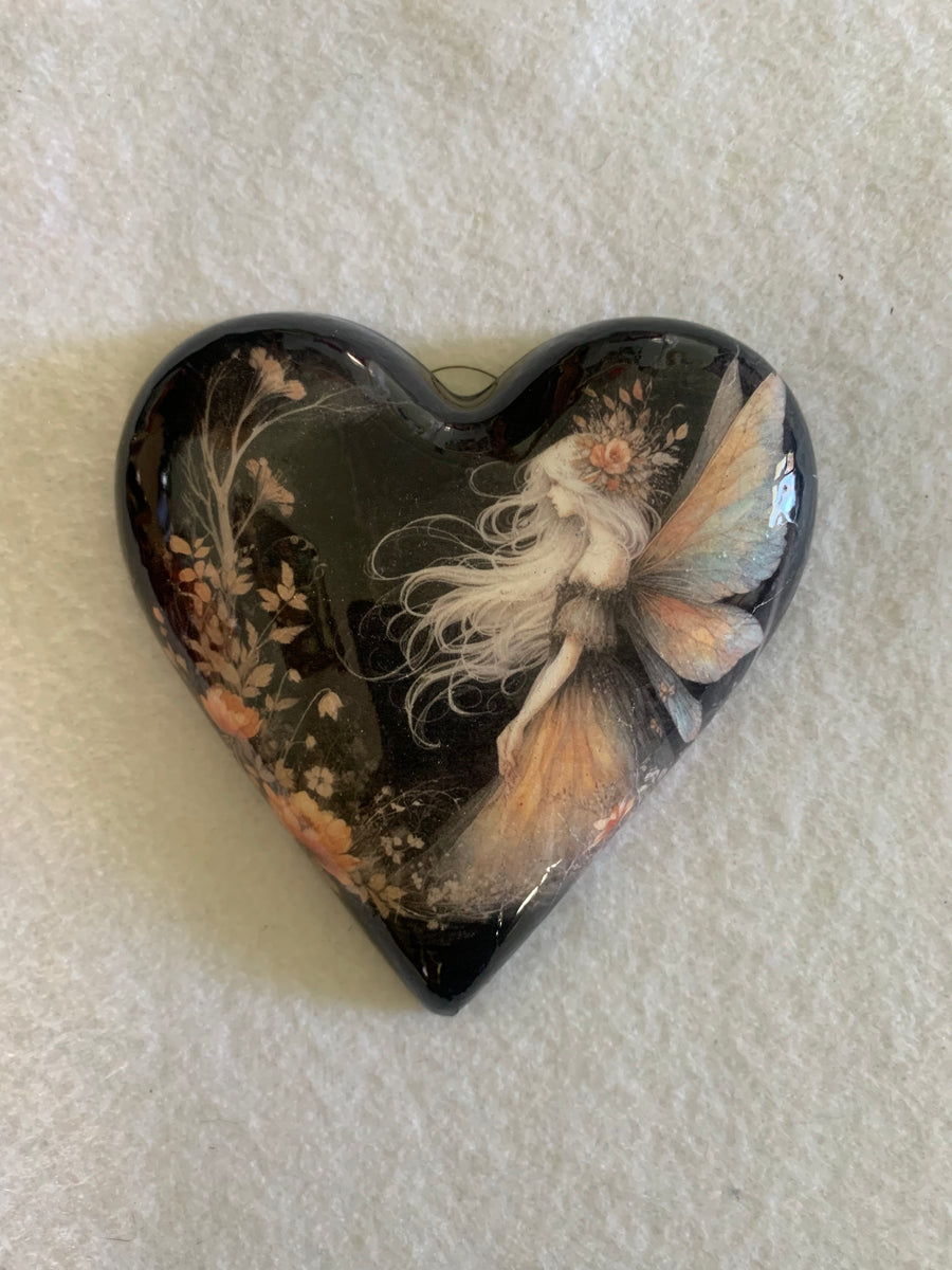 Decoupaged Hanging Heart | Waste Not, Want Not Aotearoa